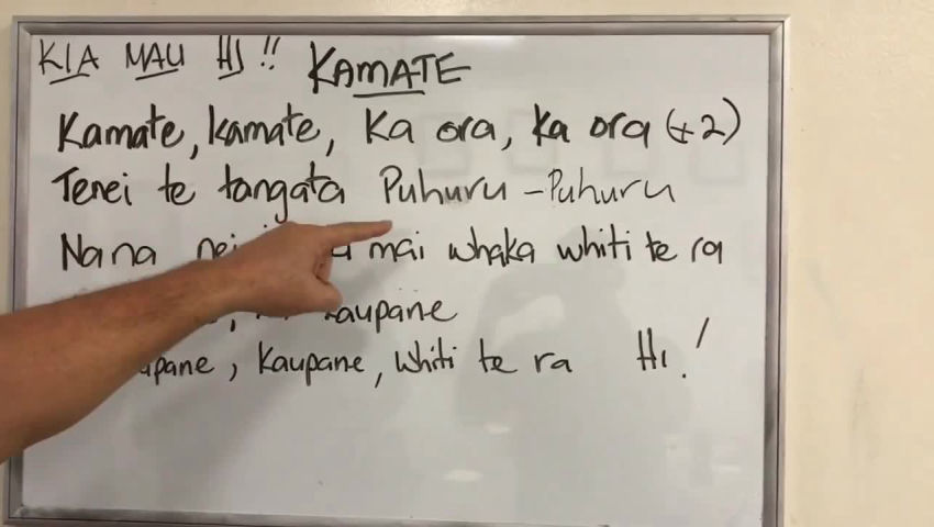 Haka Ka Mate Paroles - Art & Sciences Humaines